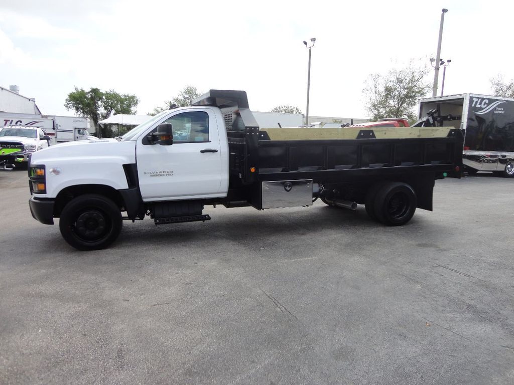 2019 New Chevrolet SILVERADO 5500HD 14FT MASON CONTRACTORS DUMP TRUCK ...