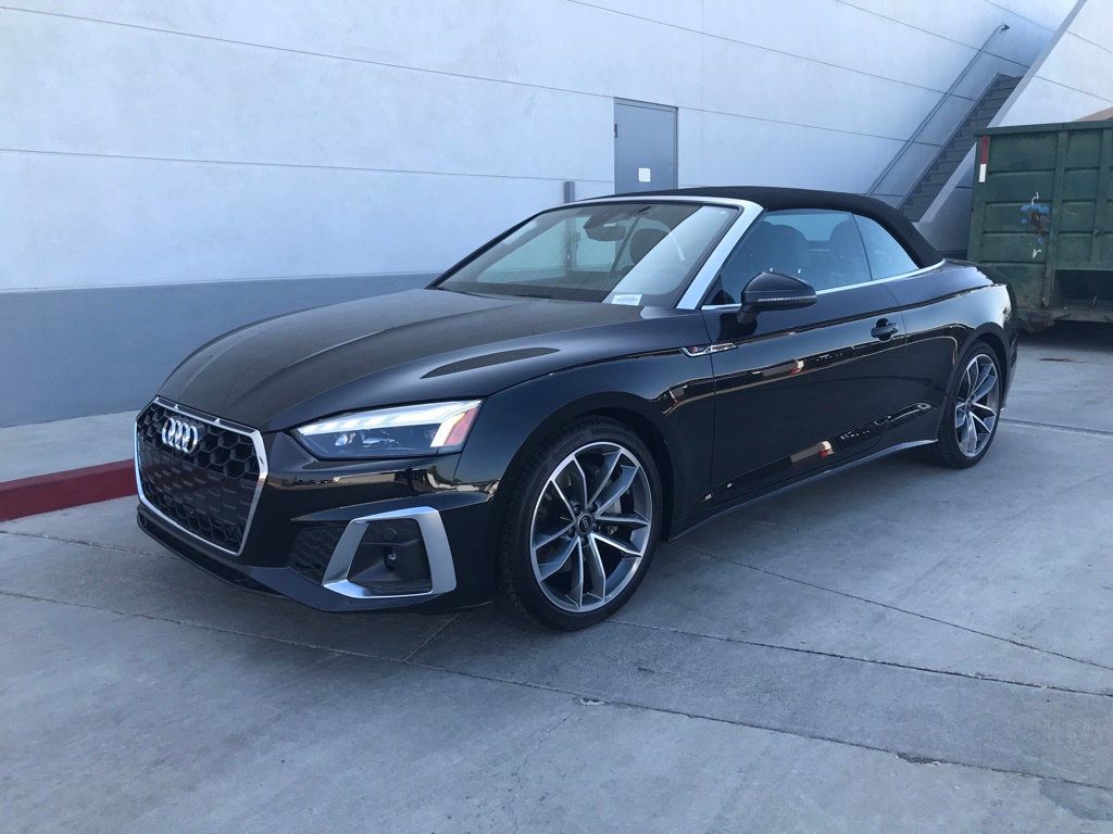 Audi A5 Black Convertible