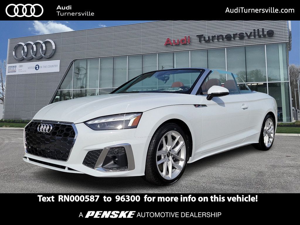 Audi A5 2022 Convertible White