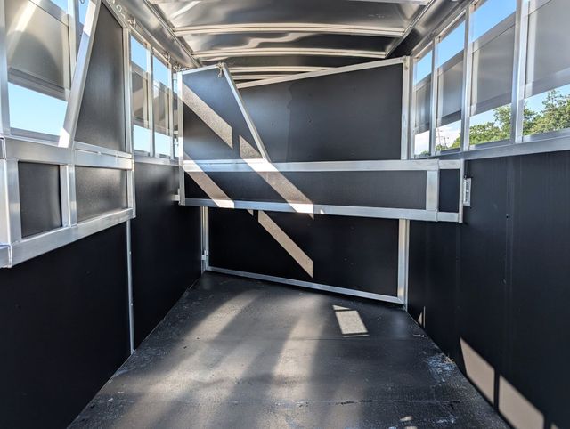 2026 New Shadow 3 Horse Slant Open Slat at Kingdom Horse Trailers ...