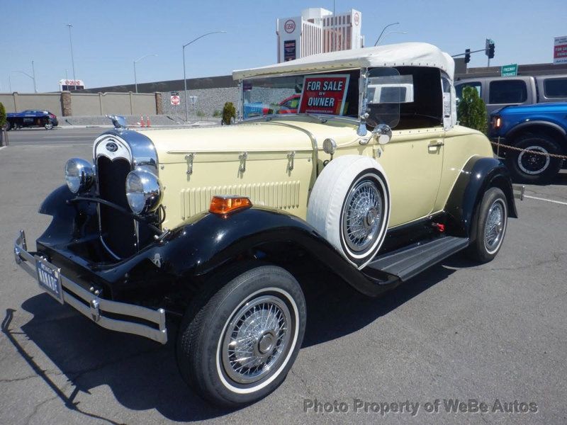 1931 Used Ford Model A Glassic For Sale at WeBe Autos Serving Long ...
