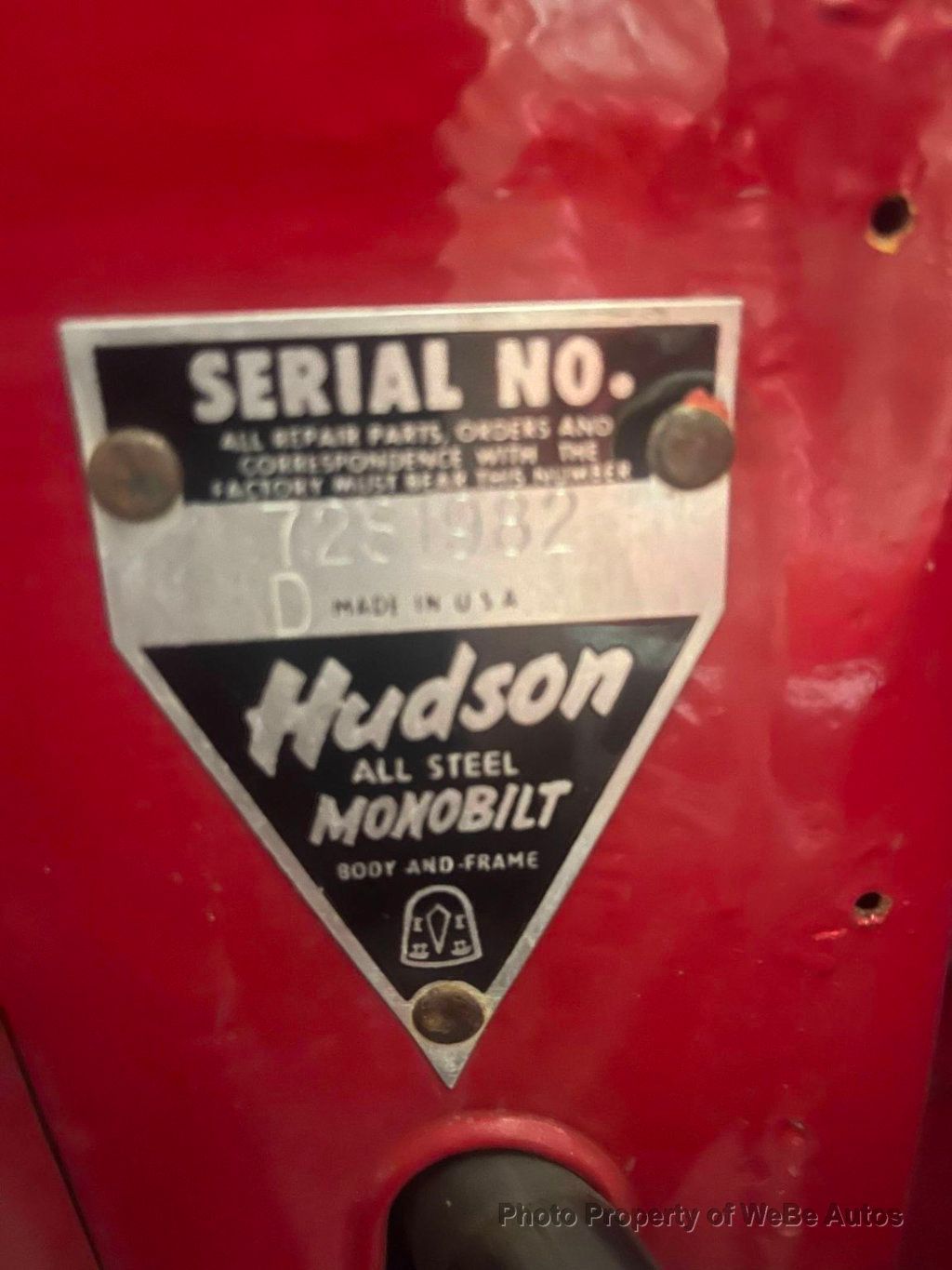 1954 Used Hudson Hornet Brougham Convertible For Sale at WeBe Autos ...