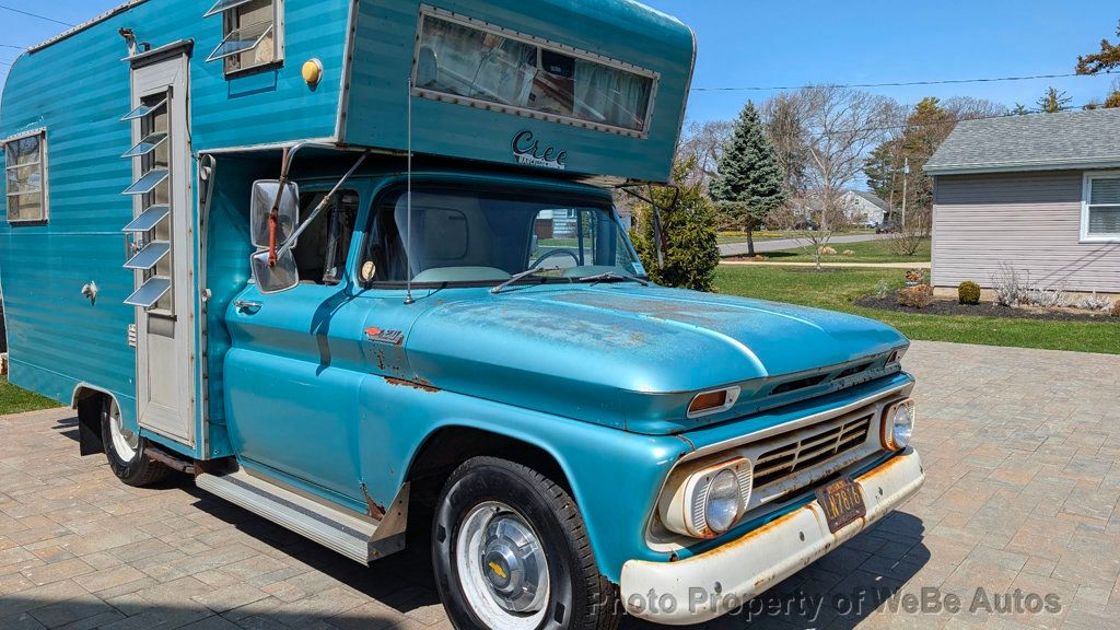 1962 Used Chevrolet C20 Cree Chassis Mounted Camper For Sale at WeBe ...