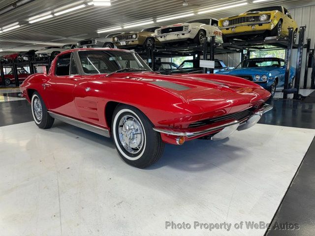 1963 Used Chevrolet Corvette Stingray Split Window Coupe For Sale at ...