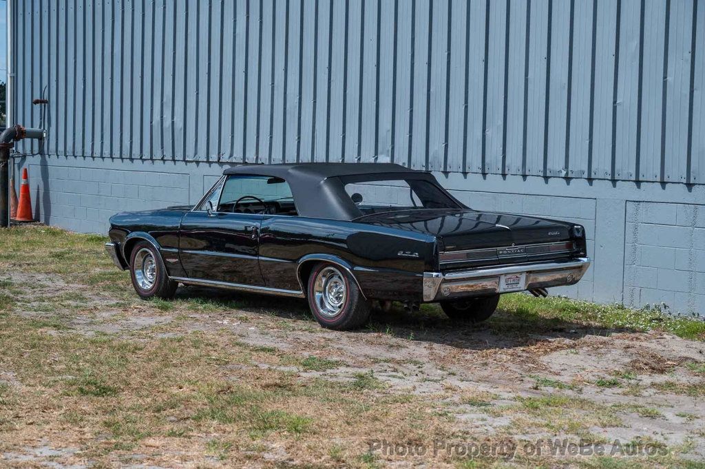 1964 Used Pontiac Lemans PHS Docs, Triple Black, GTO Badged, Power Top ...
