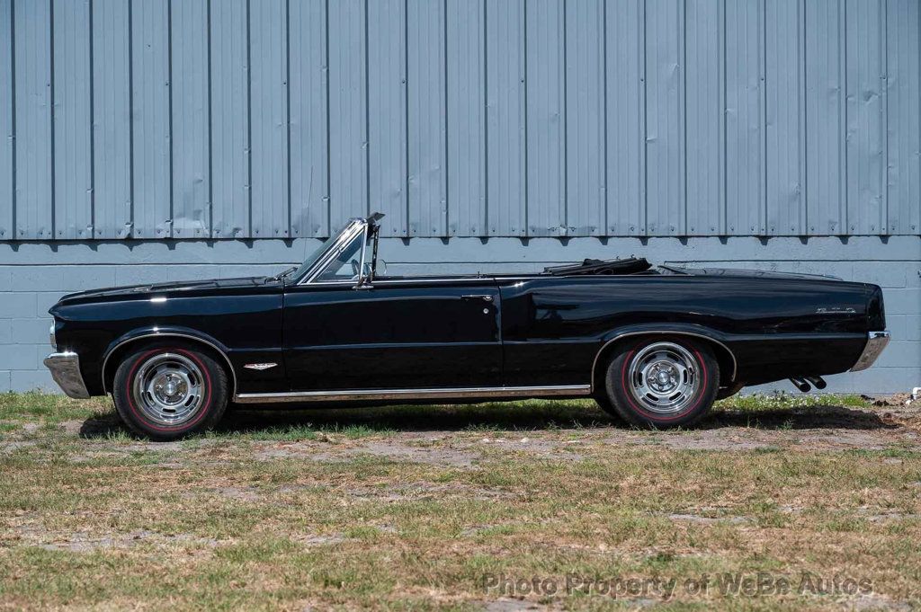 1964 Used Pontiac Lemans PHS Docs, Triple Black, GTO Badged, Power Top ...