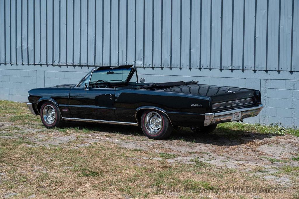 1964 Used Pontiac Lemans PHS Docs, Triple Black, GTO Badged, Power Top ...
