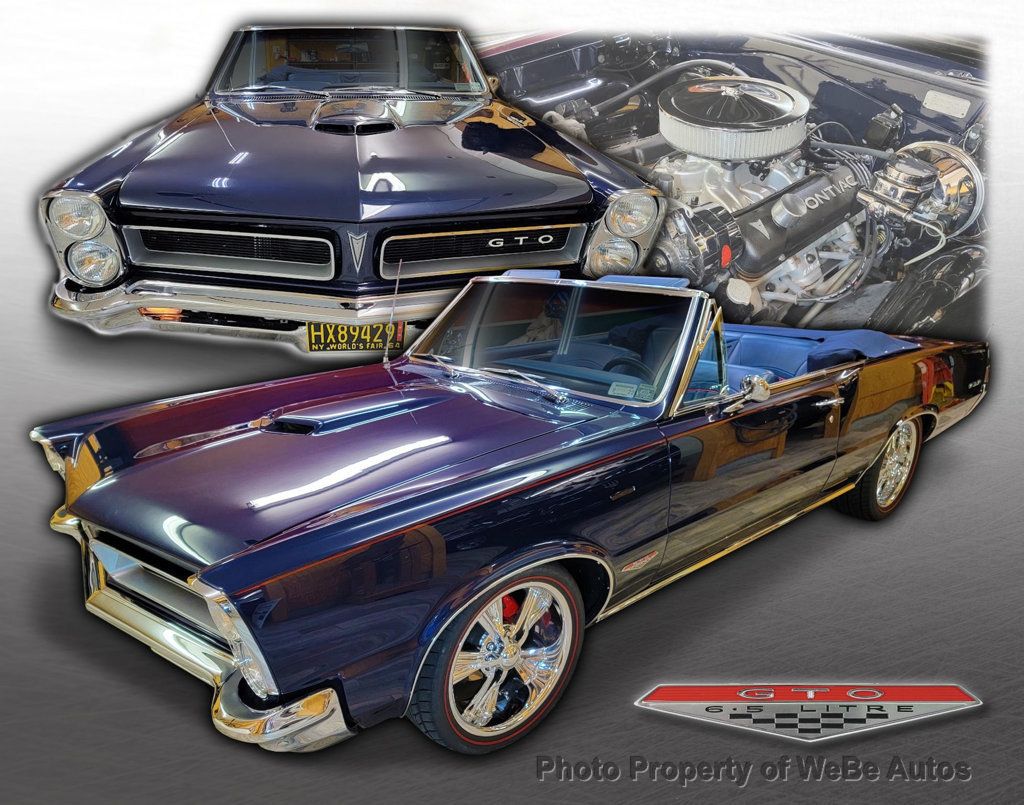 1965 Used Pontiac GTO Resto Mod Convertible For Sale at WeBe Autos ...