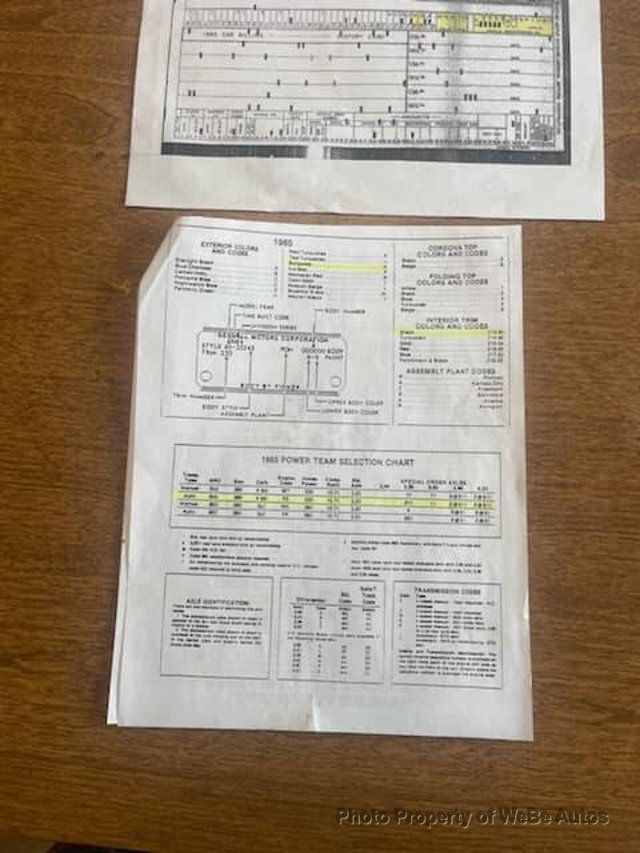 1965 Used Pontiac GTO with PHS documents Engine just rebuilt , solid ...