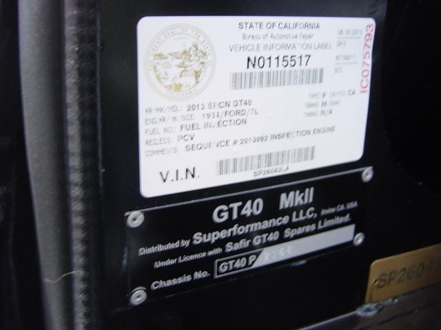 1966 Used Superformance GT40 MKII at Dynamic Auto West Serving San ...