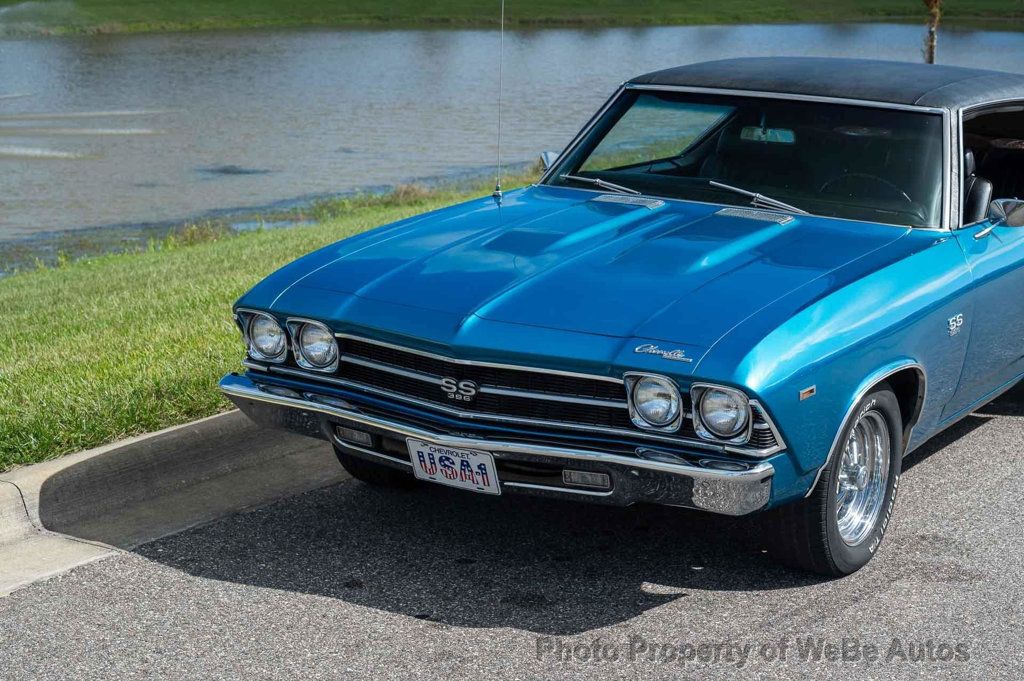 1969 Used Chevrolet Chevelle SS Matching Numbers 396, Protecto Plate, 4 ...