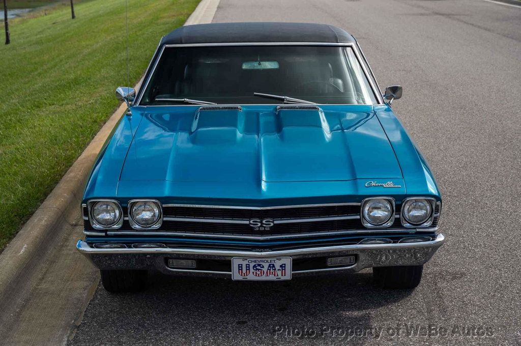 1969 Used Chevrolet Chevelle SS Matching Numbers 396, Protecto Plate, 4 ...