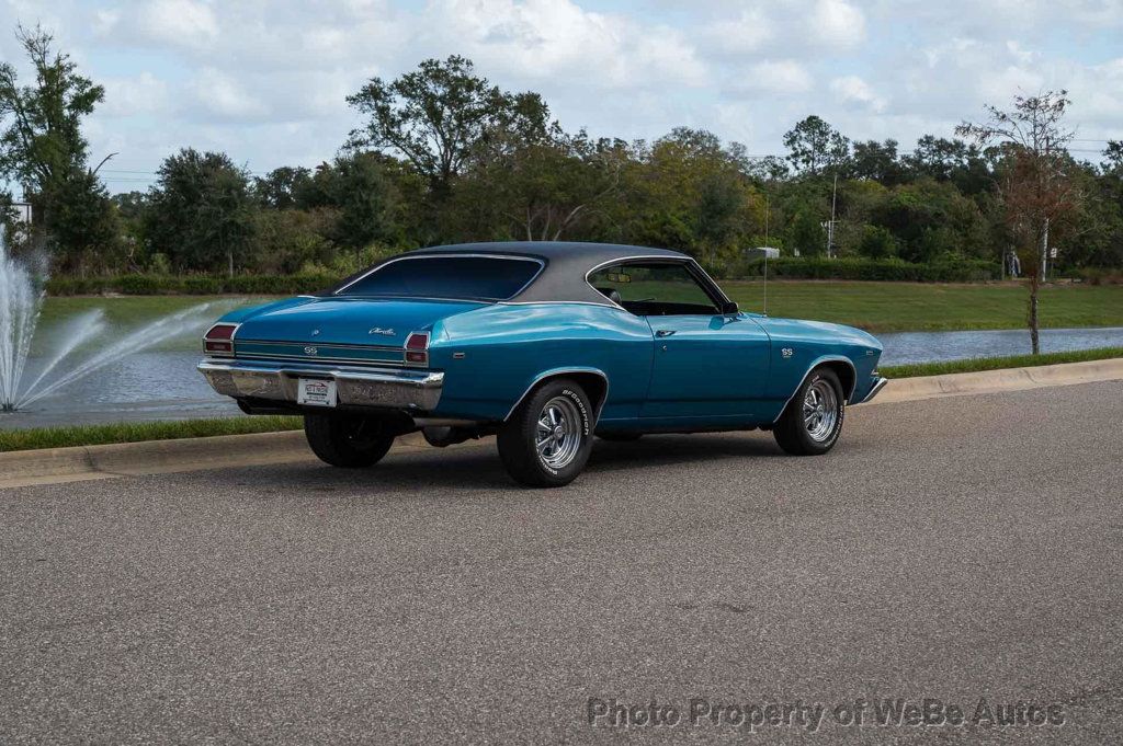1969 Used Chevrolet Chevelle SS Matching Numbers 396, Protecto Plate, 4 ...