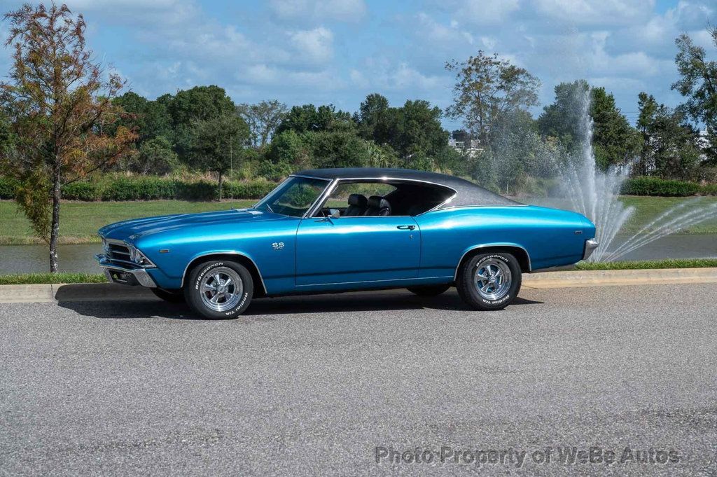 1969 Used Chevrolet Chevelle SS Matching Numbers 396, Protecto Plate, 4 ...