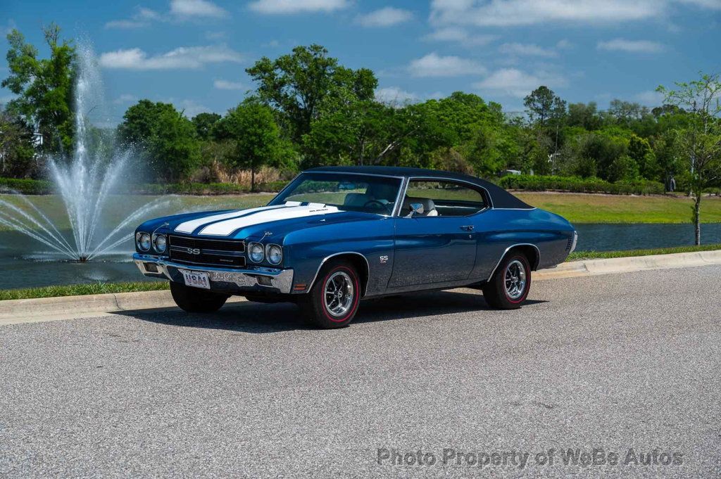 1970 Used Chevrolet Chevelle SS 454 Big Block 4 Speed at WeBe Autos ...