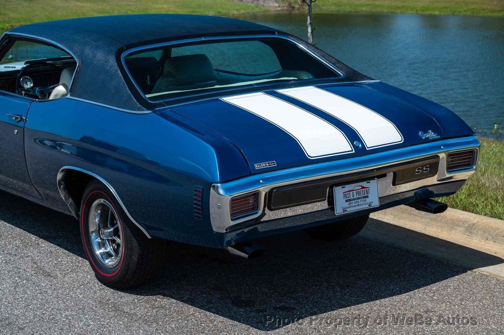 1970 Used Chevrolet Chevelle SS 454 Big Block 4 Speed at WeBe Autos ...