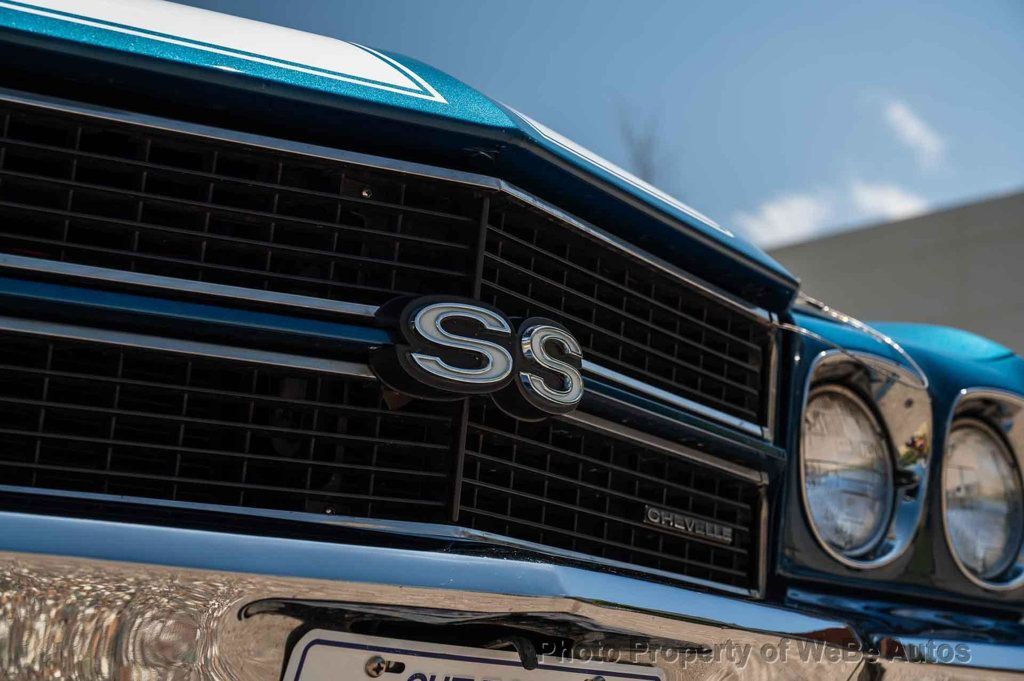 1970 Used Chevrolet Chevelle SS 454 Big Block 4 Speed at WeBe Autos ...