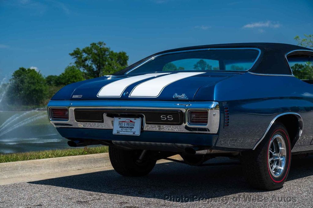 1970 Used Chevrolet Chevelle SS 454 Big Block 4 Speed at WeBe Autos ...