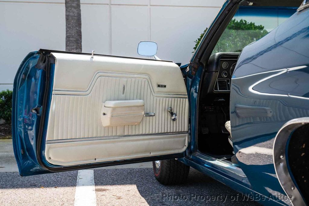 1970 Used Chevrolet Chevelle SS 454 Big Block 4 Speed at WeBe Autos ...