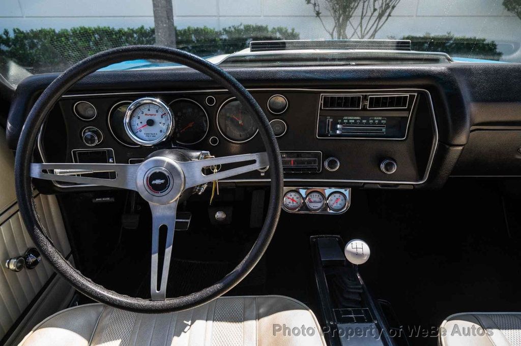 1970 Used Chevrolet Chevelle SS 454 Big Block 4 Speed at WeBe Autos ...