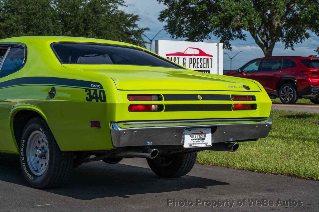 1970 Used Plymouth Duster 340 Small Block / 727 TorqueFlite ...