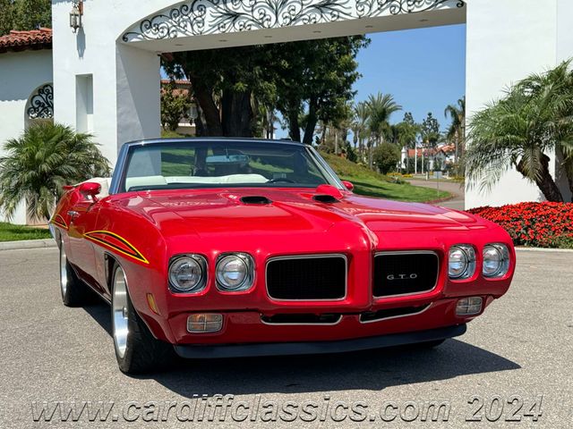1970 Used Pontiac GTO Convertible at Cardiff Classics Serving Encinitas ...