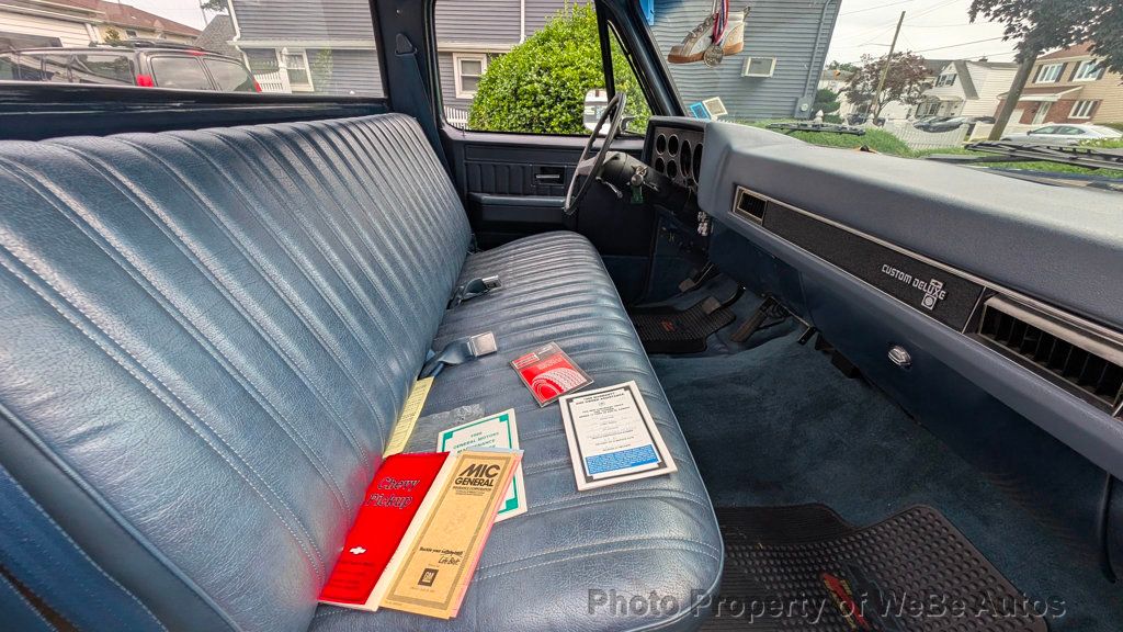 1986 Used Chevrolet C10 Custom Deluxe Stepside Pickup Truck For Sale at ...
