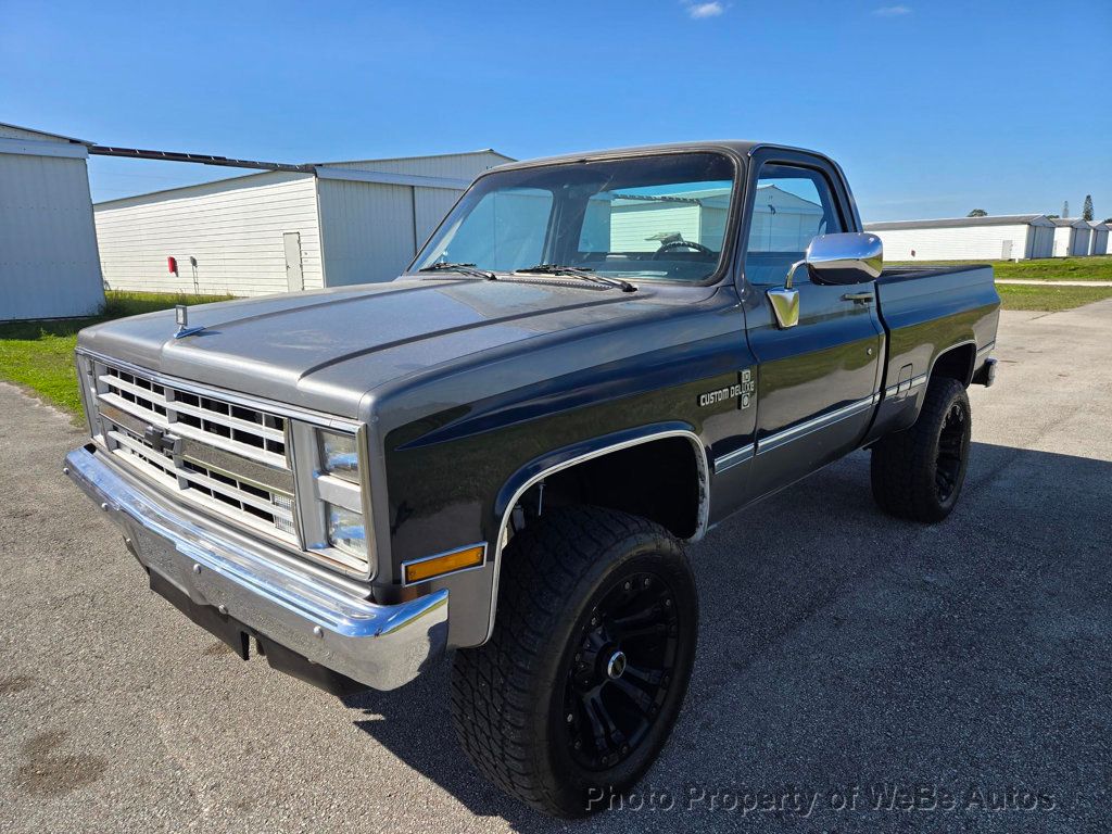 1987 Used Chevrolet R10 Custom Deluxe For Sale at WeBe Autos Serving ...
