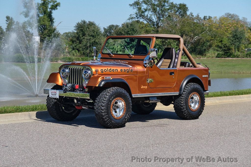 1989 Used Jeep CJ7 Frame Off Restored, V8 at WeBe Autos Serving Long ...
