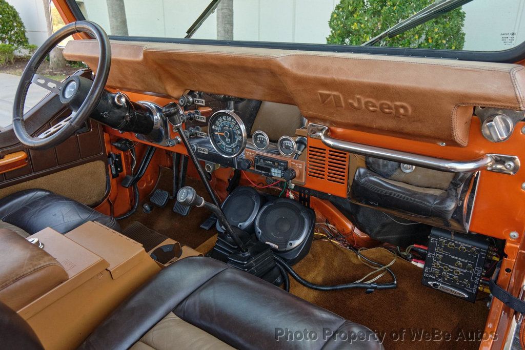 1989 Used Jeep CJ7 Frame Off Restored, V8 at WeBe Autos Serving Long ...