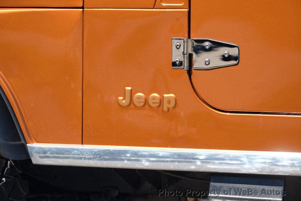 1989 Used Jeep CJ7 Frame Off Restored, V8 at WeBe Autos Serving Long ...