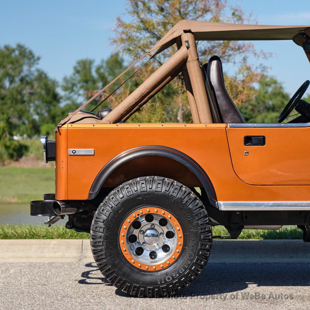 1989 Used Jeep CJ7 Frame Off Restored, V8 at WeBe Autos Serving Long ...