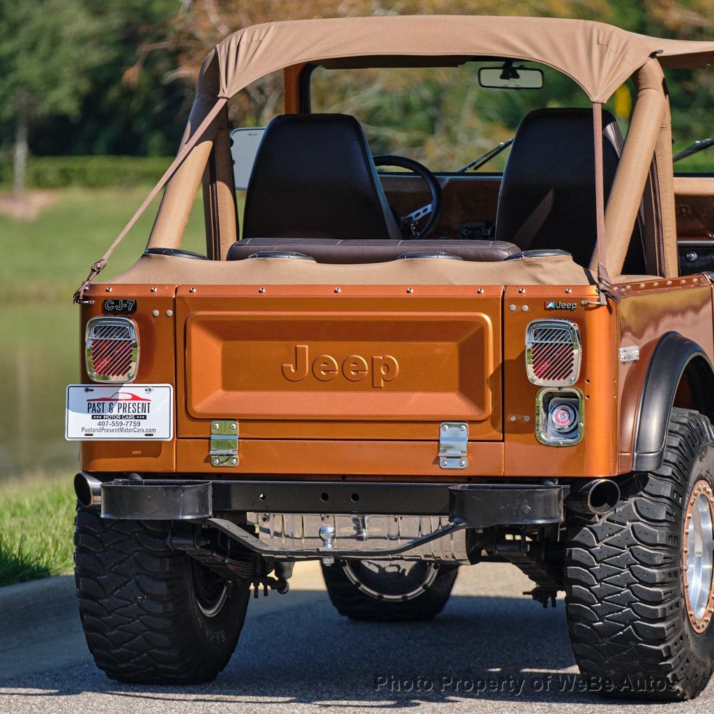 1989 Used Jeep CJ7 Frame Off Restored, V8 at WeBe Autos Serving Long ...