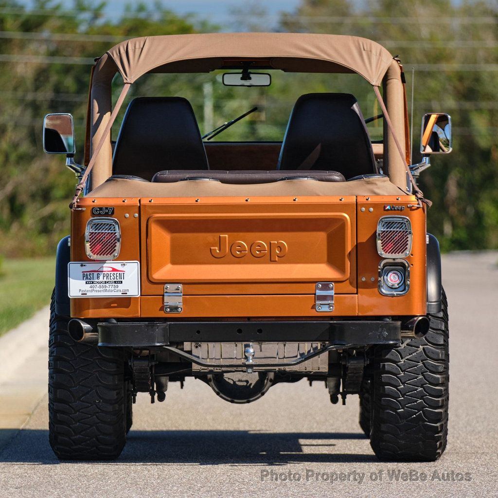 1989 Used Jeep CJ7 Frame Off Restored, V8 at WeBe Autos Serving Long ...