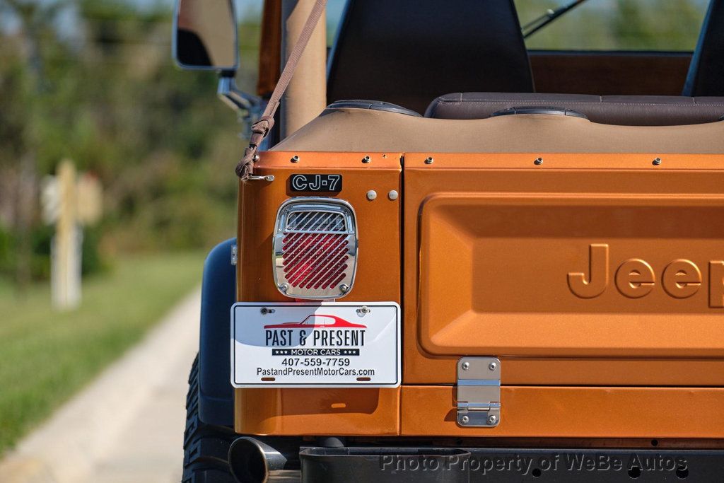 1989 Used Jeep CJ7 Frame Off Restored, V8 at WeBe Autos Serving Long ...