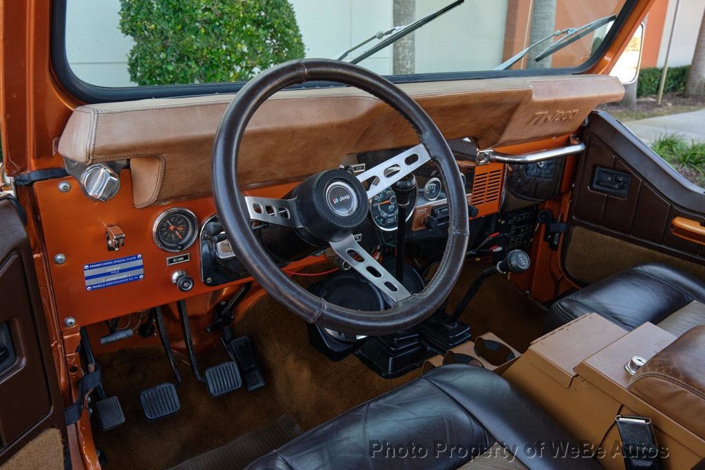 1989 Used Jeep CJ7 Frame Off Restored, V8 at WeBe Autos Serving Long ...