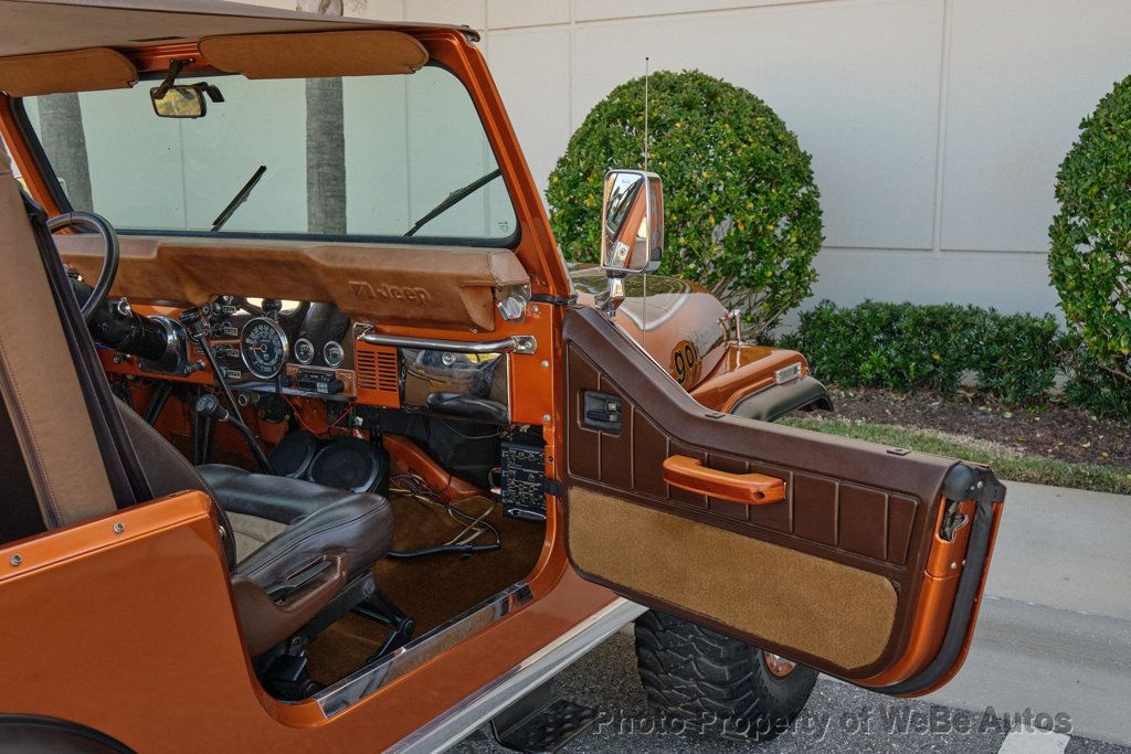 1989 Used Jeep CJ7 Frame Off Restored, V8 at WeBe Autos Serving Long ...