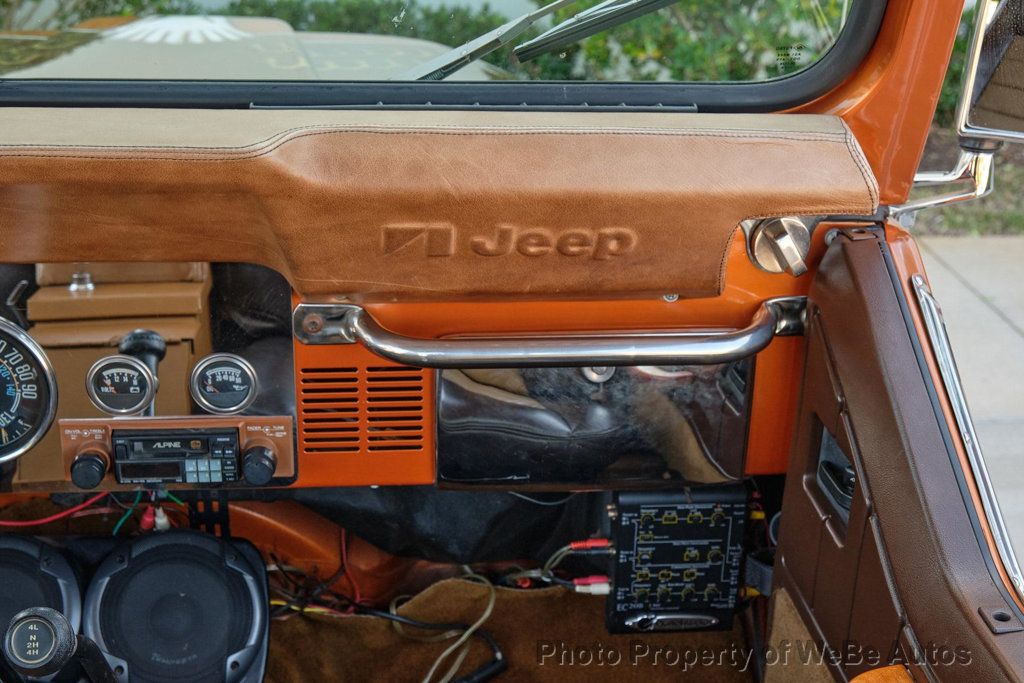 1989 Used Jeep CJ7 Frame Off Restored, V8 at WeBe Autos Serving Long ...