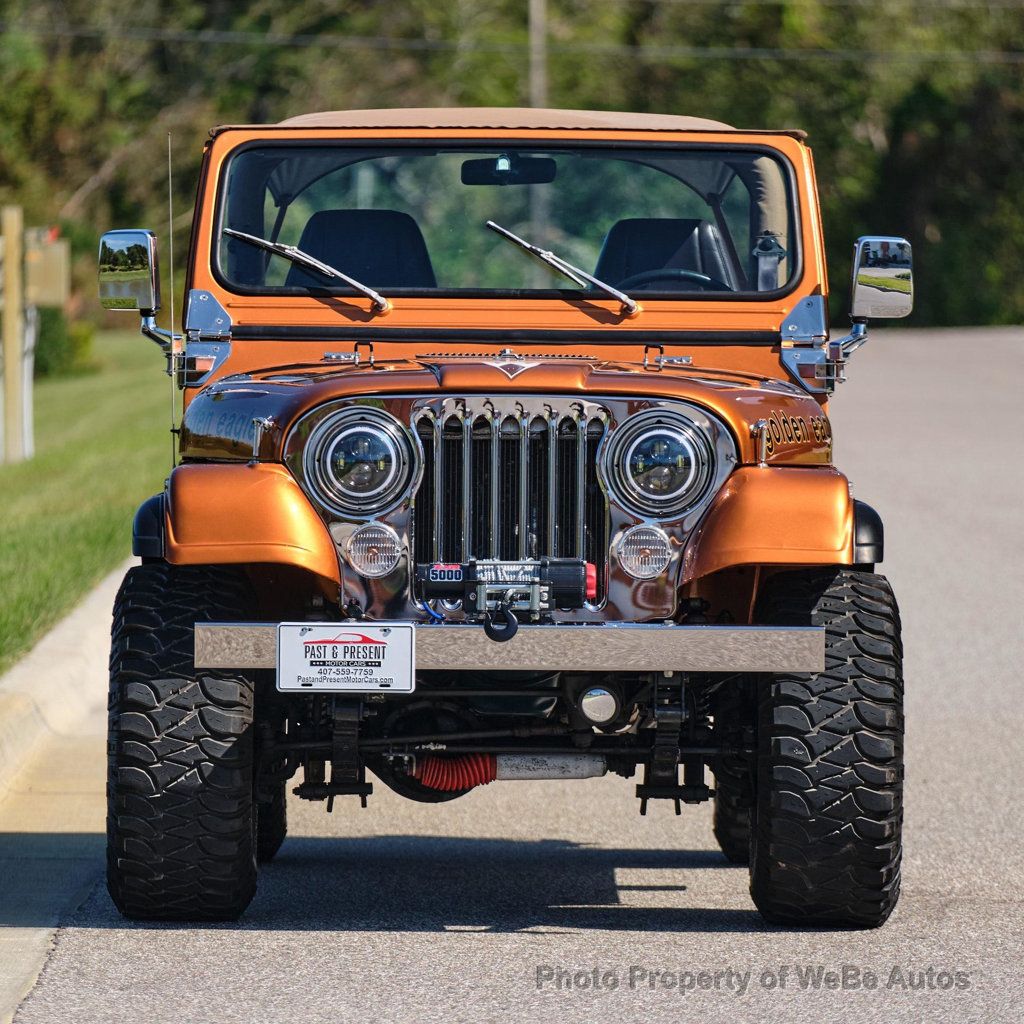 1989 Used Jeep CJ7 Frame Off Restored, V8 at WeBe Autos Serving Long ...
