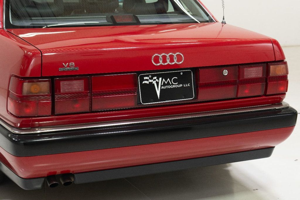 1990 Used Audi V8 Quattro 4dr Sedan at VMC Auto Group Serving Houston ...