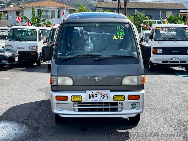 1992 Used SUBARU SAMBAR SUPERCHARGED 4X4 SUNROOF MANUAL On Island For ...