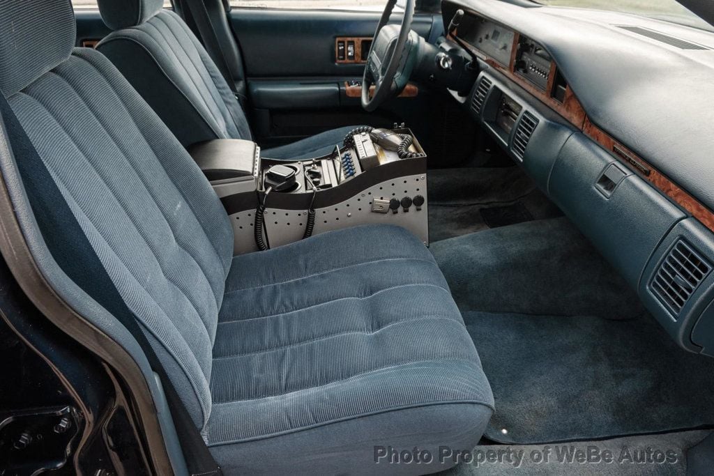 Chevy Caprice Police Interior