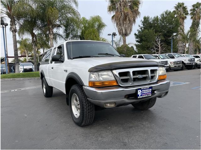 2000 Used Ford Ranger Super Cab XLT 4X4 CAMPER SHELL AUTOMATIC CLEAN at ...