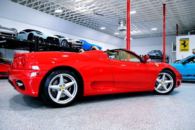2002 Used Ferrari 360 SPIDER 6SP GATED Collector Grade "Gated Shifter ...