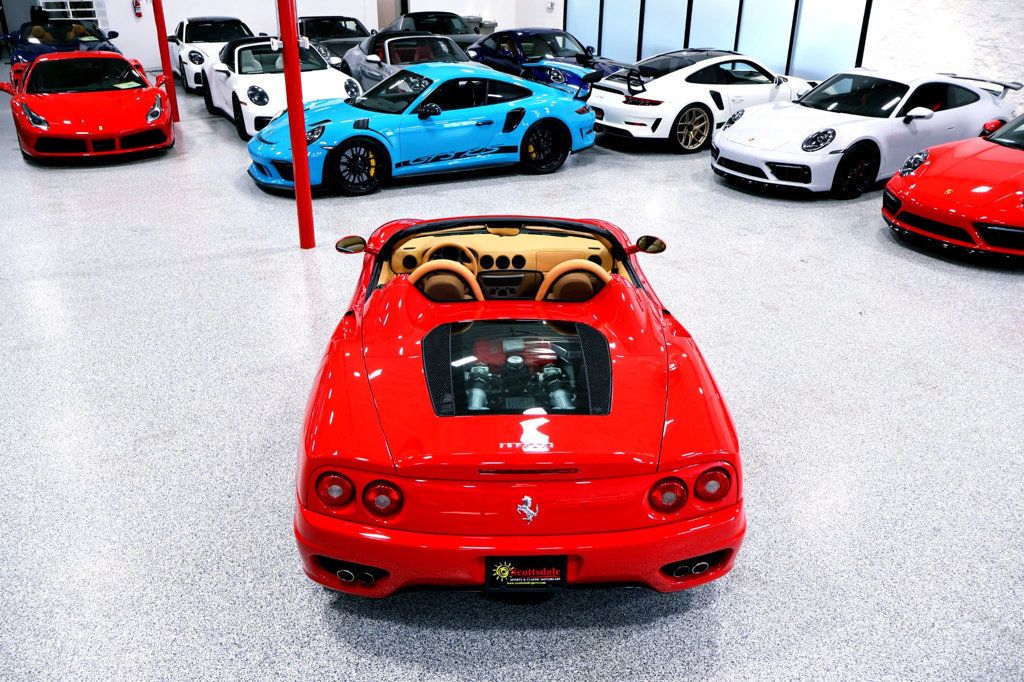 2002 Used Ferrari 360 SPIDER 6SP GATED Collector Grade "Gated Shifter ...