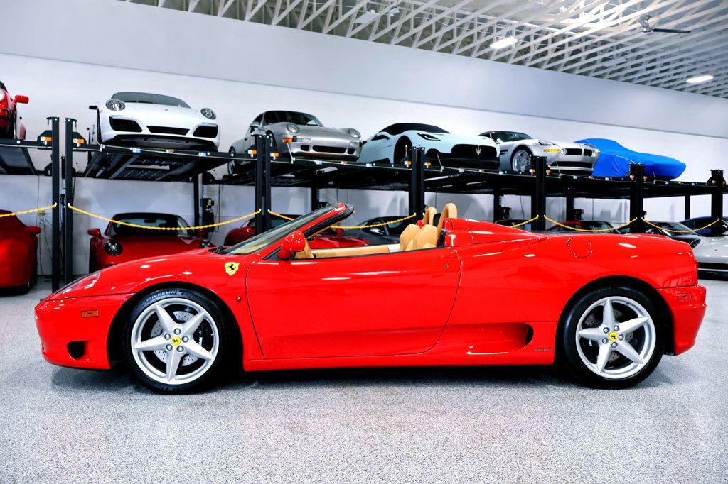 2002 Used Ferrari 360 SPIDER 6SP GATED Collector Grade "Gated Shifter ...