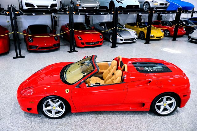 2002 Used Ferrari 360 SPIDER 6SP GATED Collector Grade "Gated Shifter ...