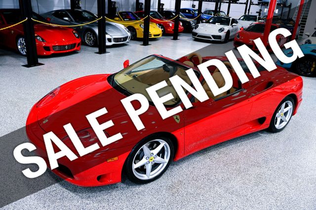 2002 Used Ferrari 360 SPIDER 6SP GATED * ONLY 10K MILES...Collectable ...