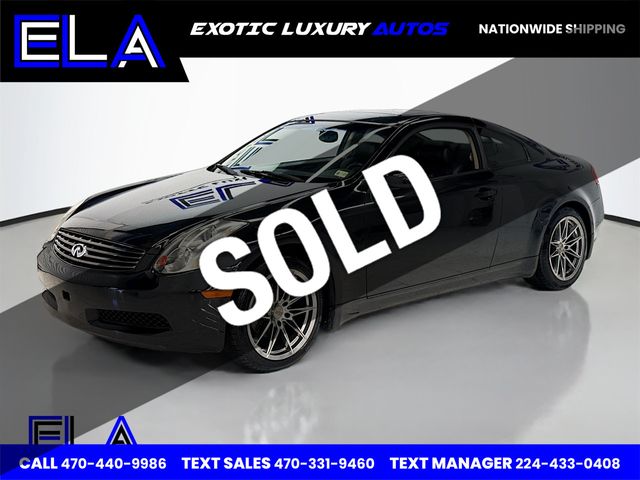 2003 Used INFINITI G35 Coupe CLEAN EXAMPLE! FULLY STOCK BESIDES THE ...