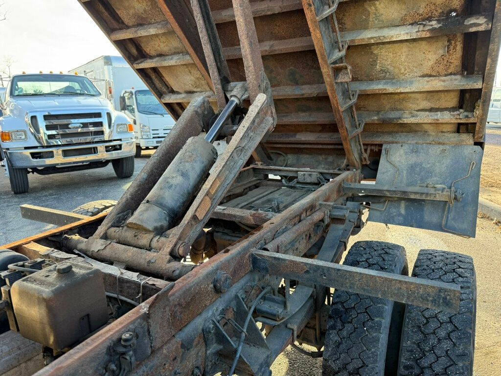 2006 Used Ford F450 SD CREW CAB MASON DUMP TRUCK 4X4 LOW MILEAGE at ...